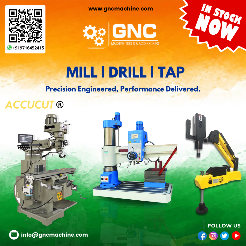 Mill, Drill, Tap: Precision Tools for Every Task - GNC MACHINE