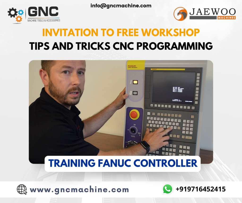 Invitation to Free Workshop: Tips and Tricks for CNC Programming - GNC MACHINE