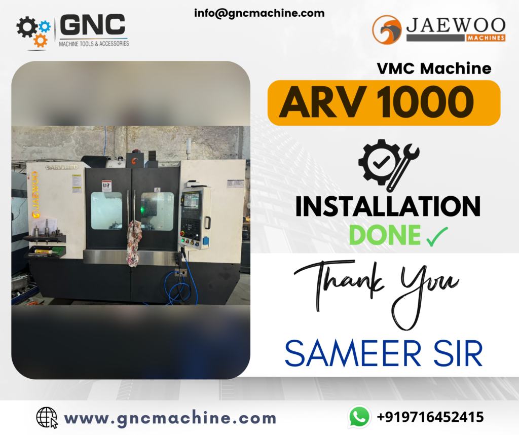 Installation Success! - GNC MACHINE