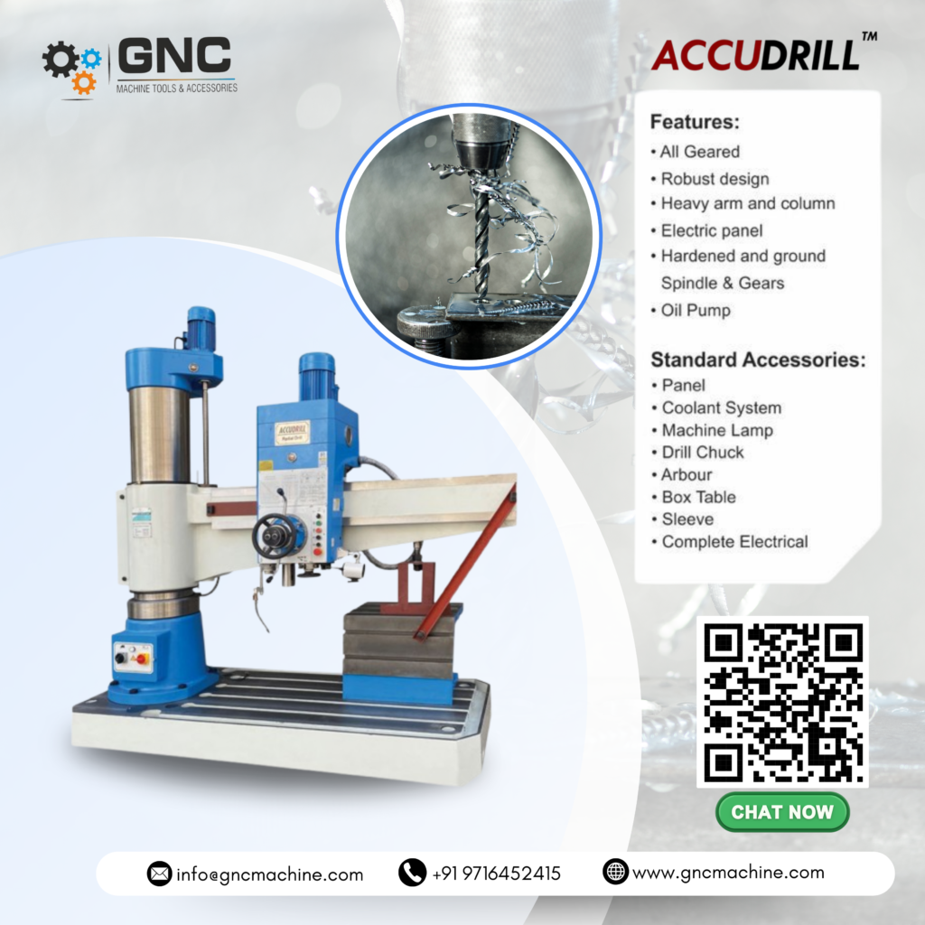 🔩 Power Meets Precision with ACCUDRILL by GNC 🔧 - GNC MACHINE